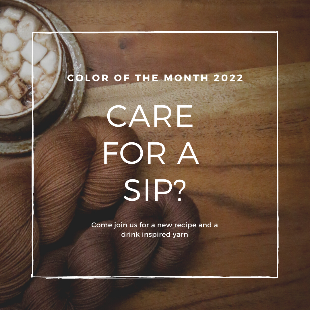 Care for a sip? – Campfiber Yarns