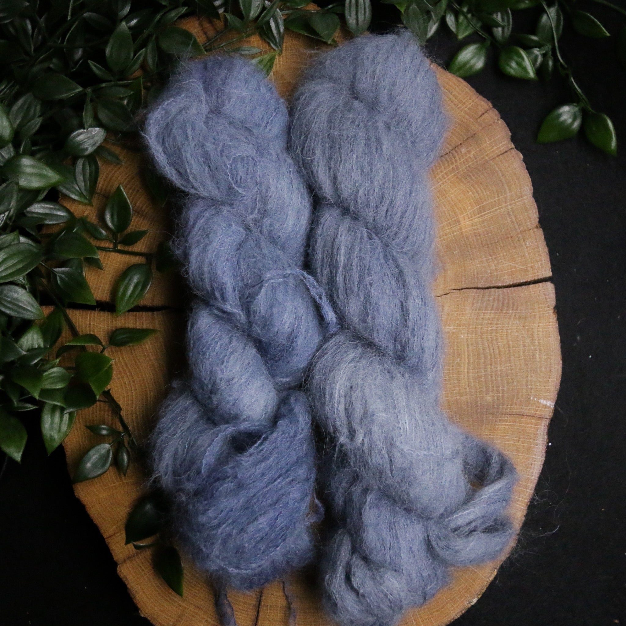 Crisp and Cold - Suri Alpaca Lace - Lace Weight – Campfiber Yarns