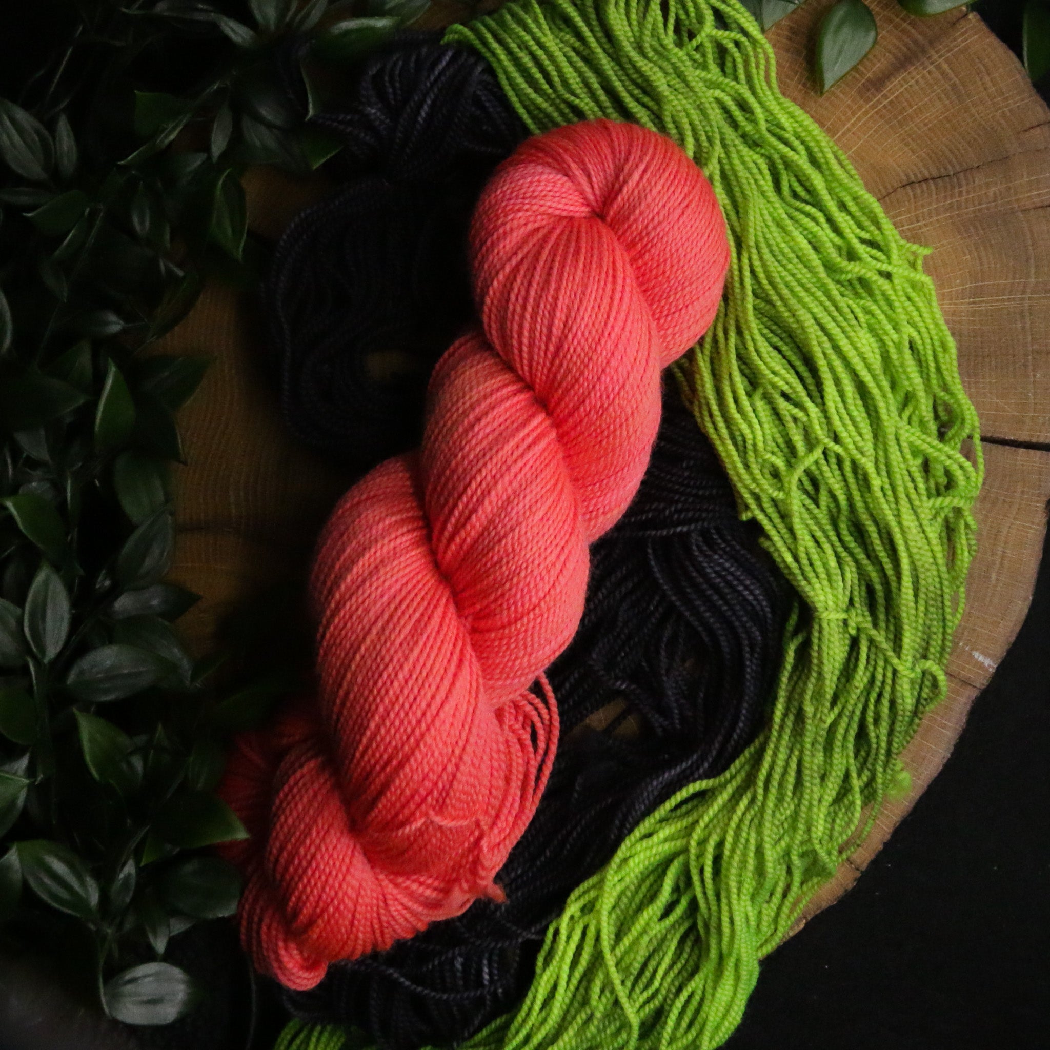 Strawberry Patch Sock Set - Fruits and Veggie Club – Campfiber Yarns