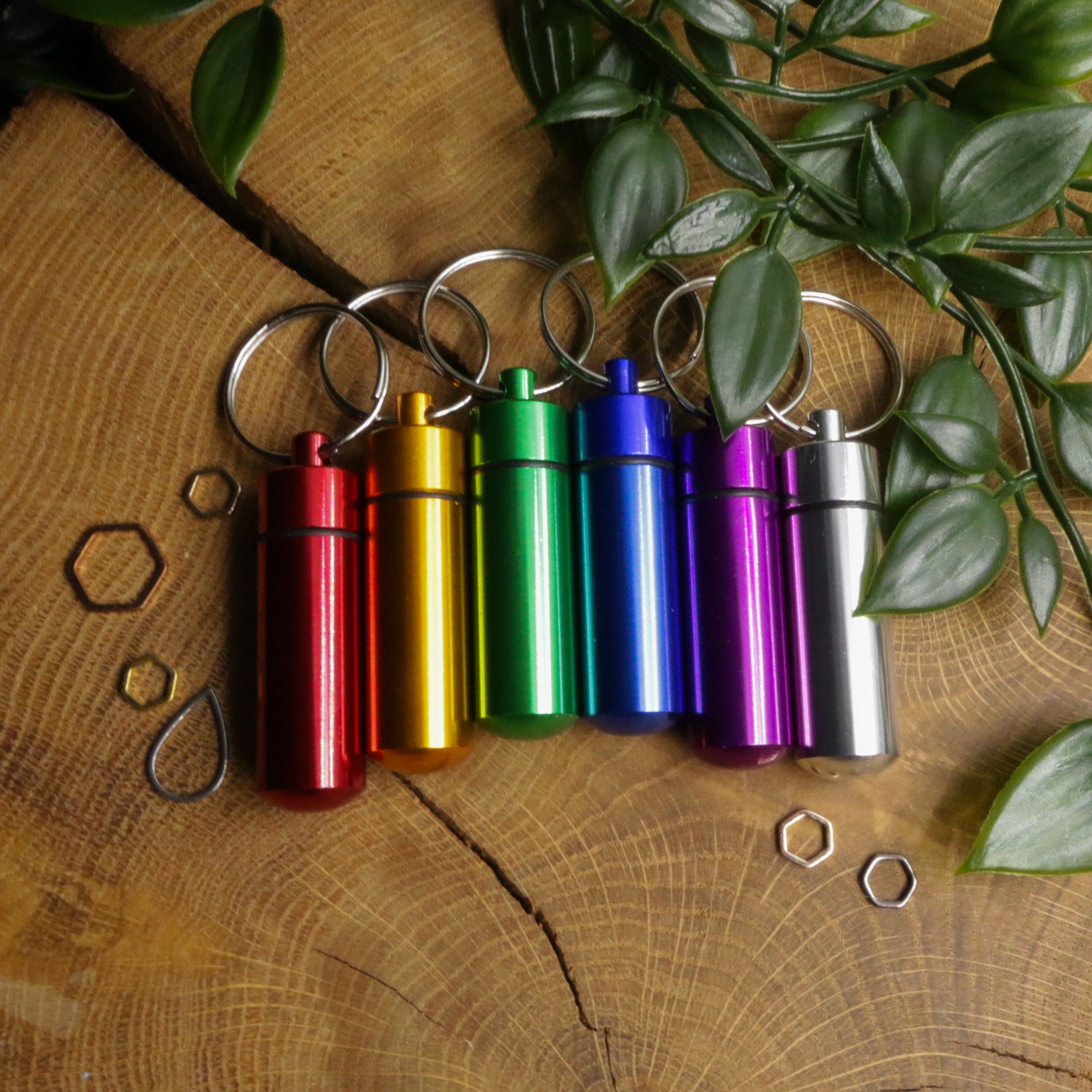 Small Colored Cylinder Stitch Marker Holder – Campfiber Yarns